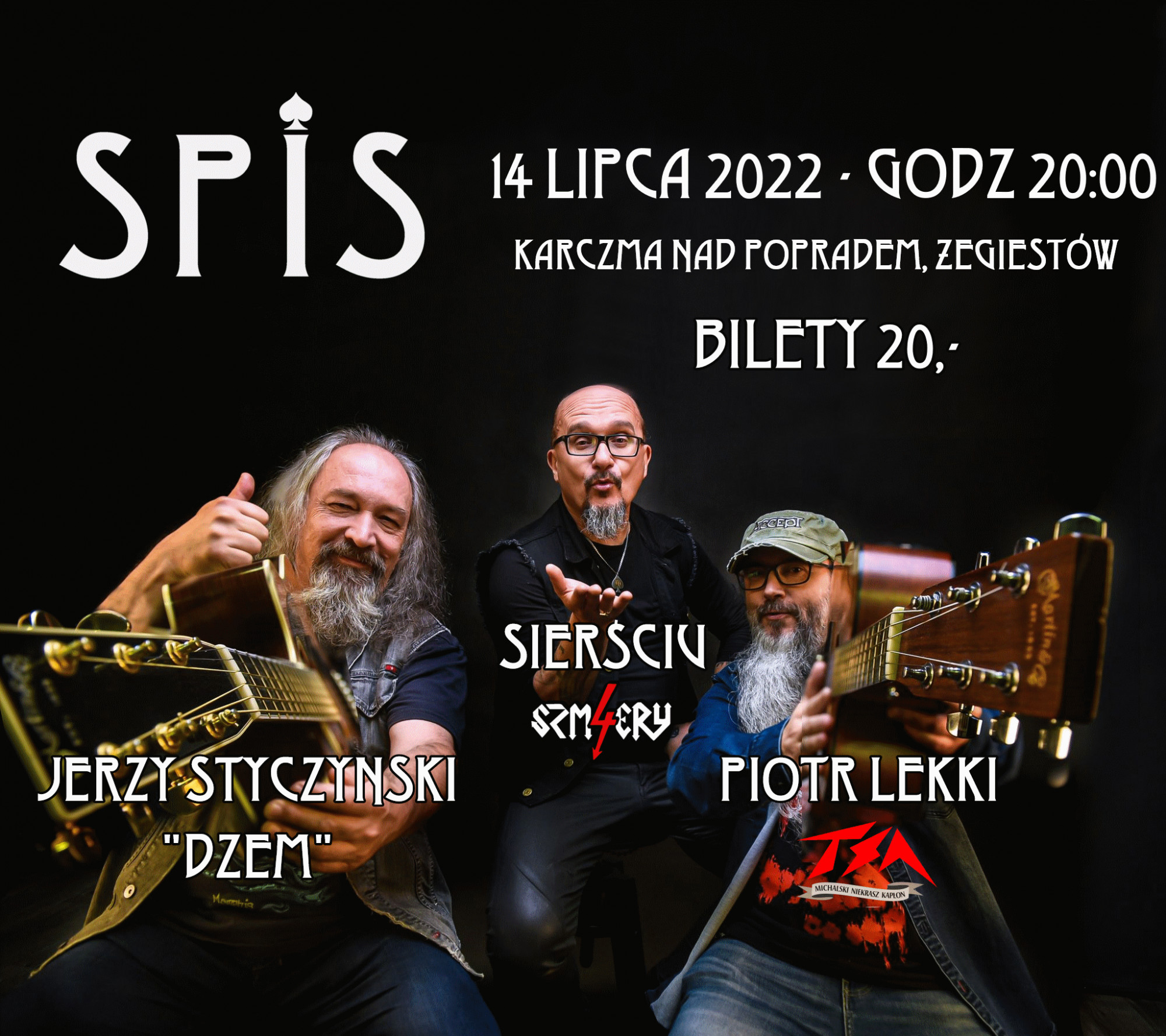 Koncert - SPIS - Wydarzenia - Miasto i Gmina Uzdrowiskowa Muszyna